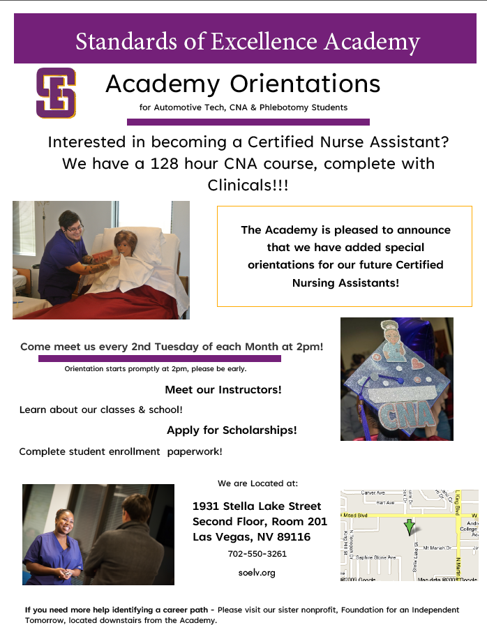 CNA 2023 - Standards of Excellence Academy